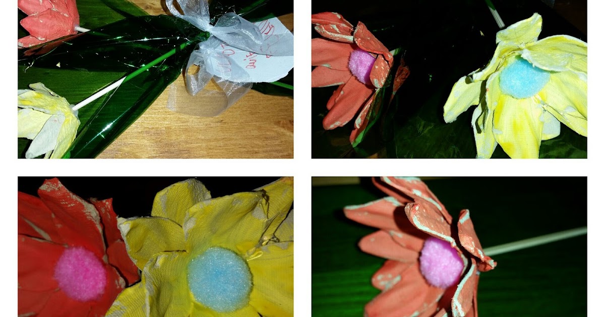 O Maxín de Ada e Mario: Flores de cartón