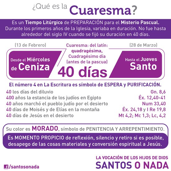 Reli Casas Nuevas + Dto. Religión + IES: Qué es la Cuaresma