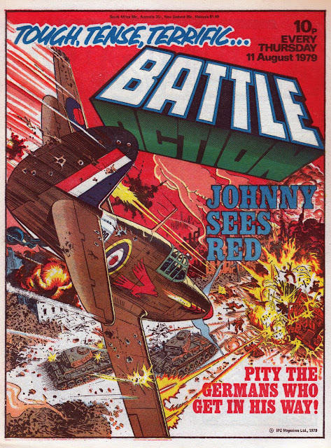 BLIMEY! The Blog of British Comics: BATTLE's variety of covers