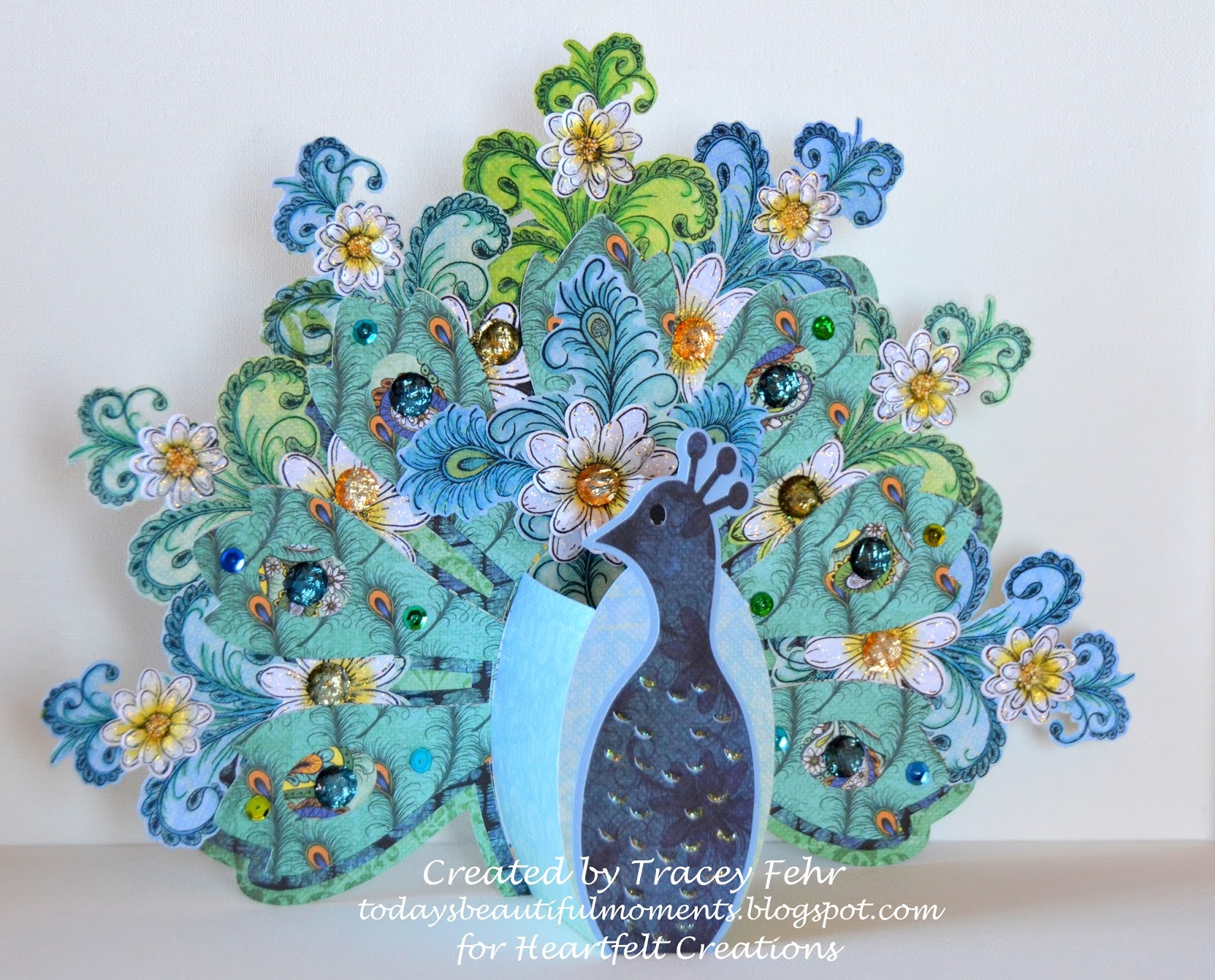 Peacock Treat Box - Today's Beautiful Moments...Tomorrow's Beautiful ...