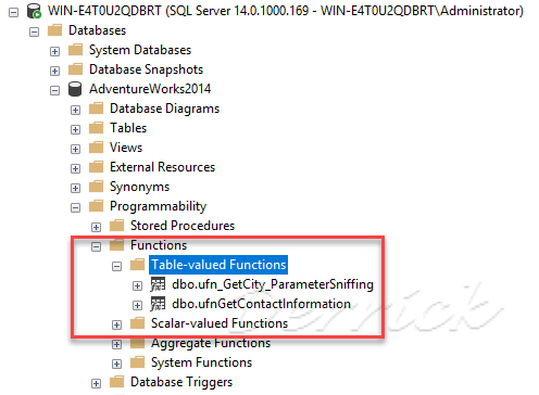 德瑞克：SQL Server 學習筆記: [SQL Server] Parameter sniffing occurs with Multi-Statement Table-Valued ...