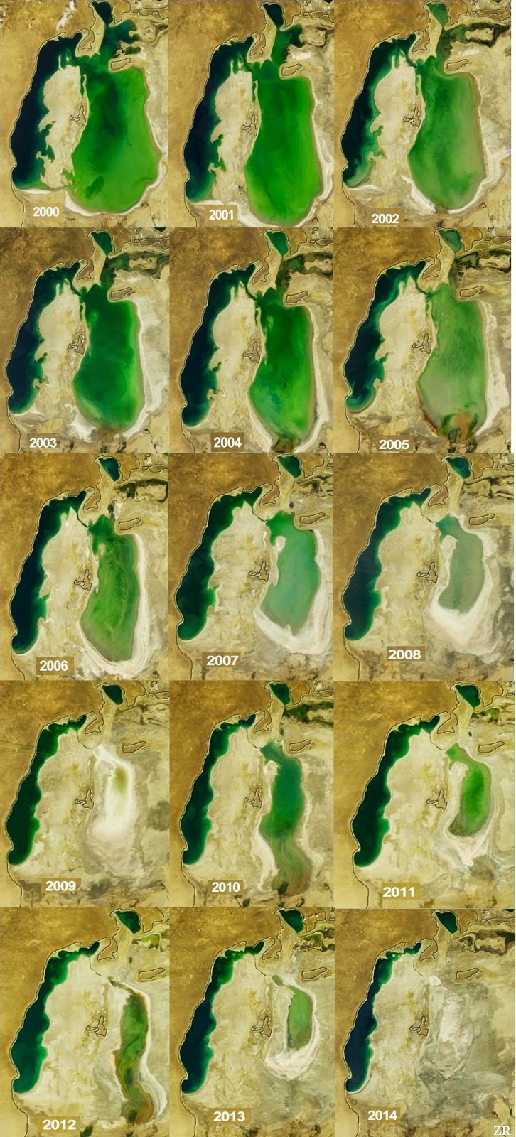 LINGUAGEM GEOGRÁFICA: R.I.P. MAR DE ARAL