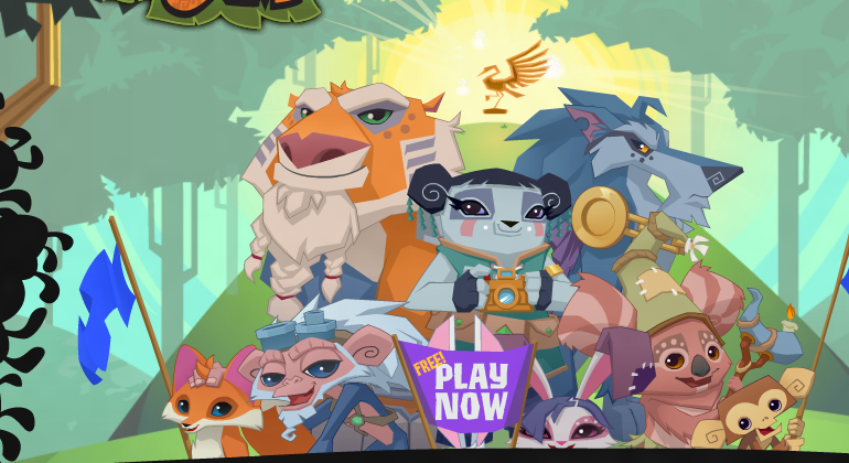 Professor Bravescout's Animal Jam Bash: New Animal Jam Home screen