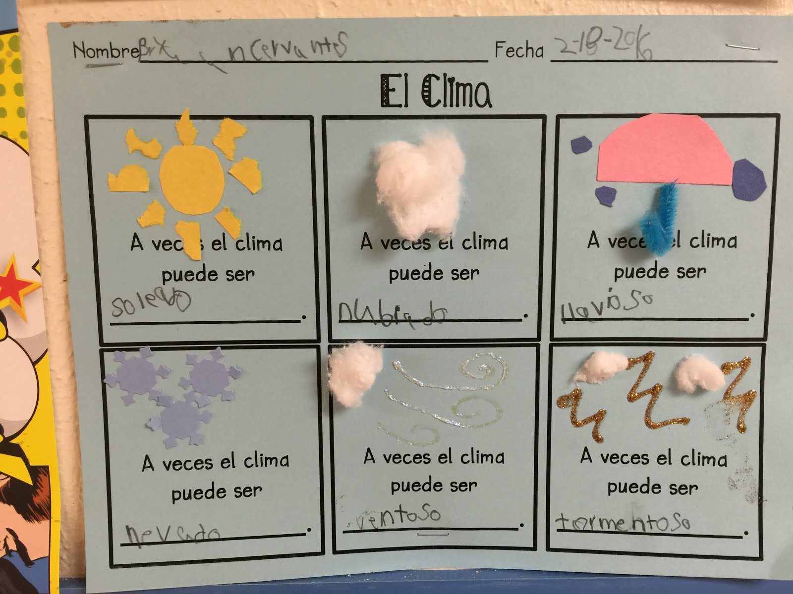Kinder Dual Language Divas: All About The Weather