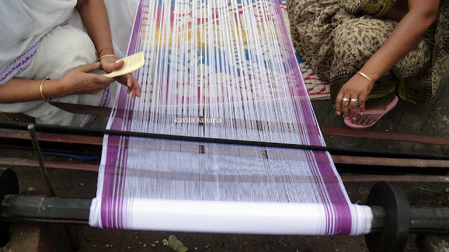 my room: Weaving at home