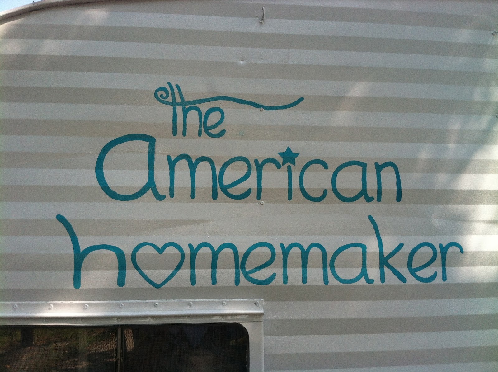 Pollyanna Reinvents: The American Homemaker's Canned Ham Trailer!