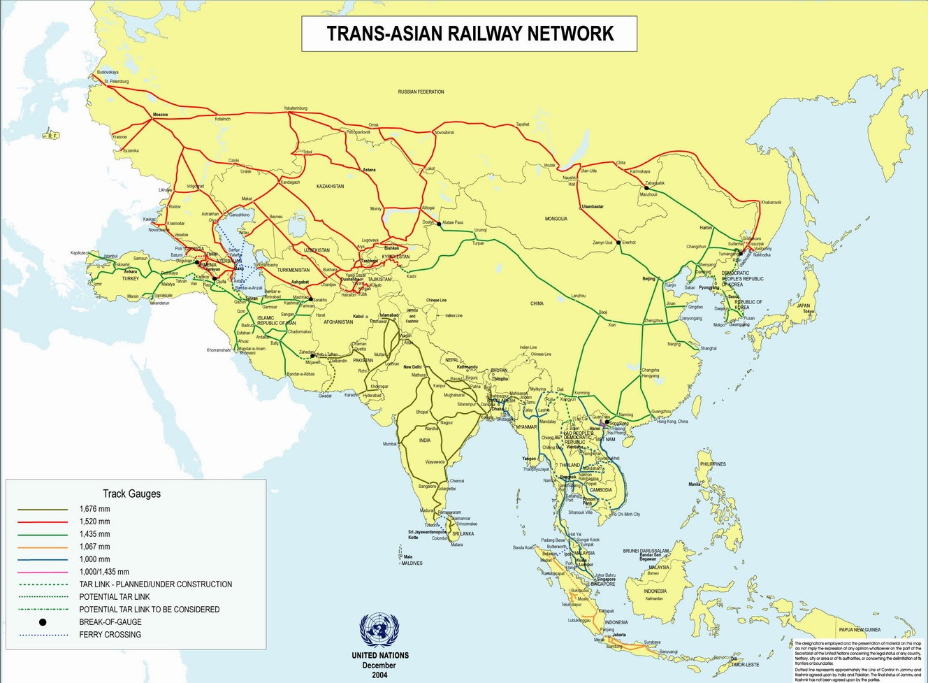 China continues building the Pan Asian High speed railway network ...