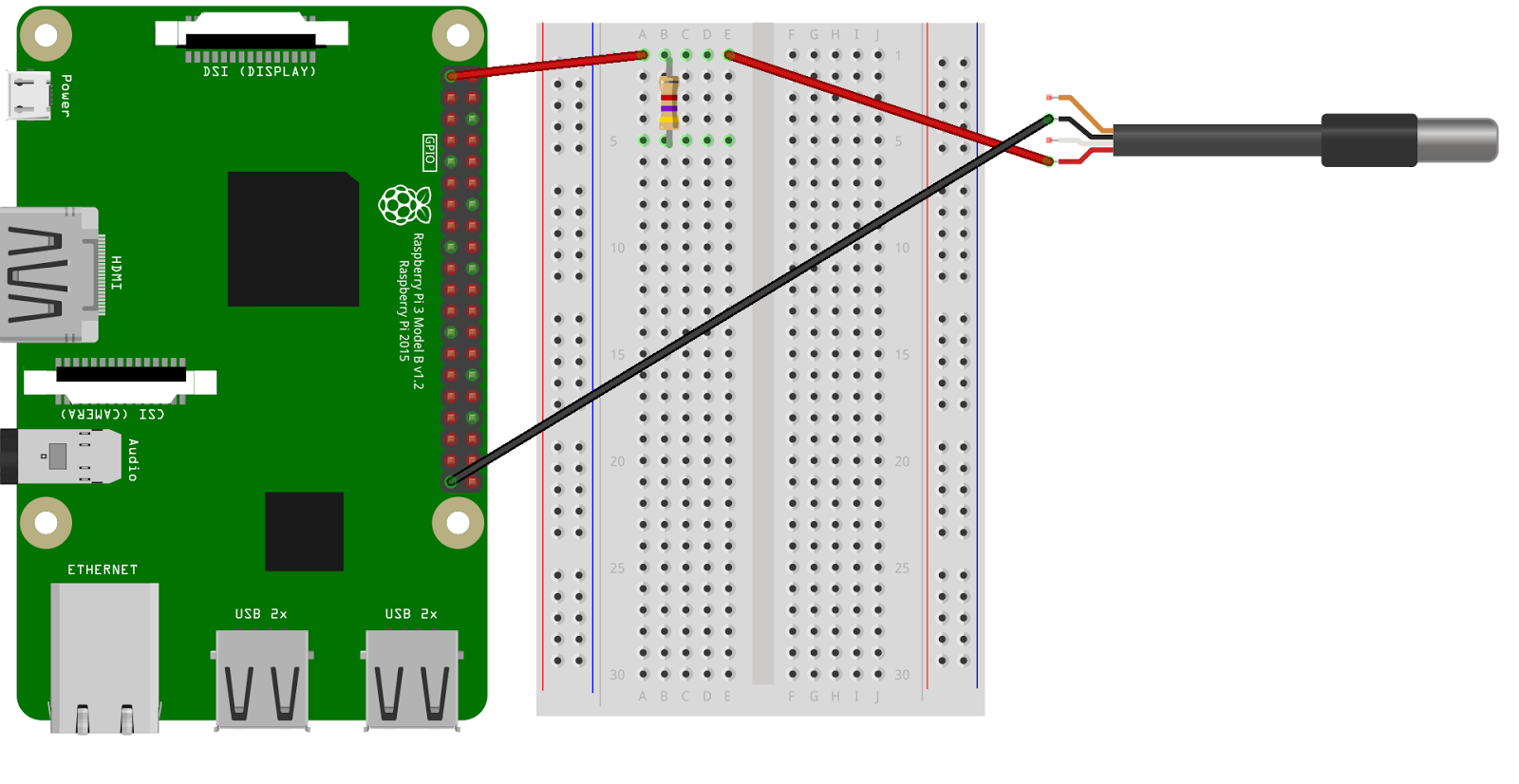 aquaponicPi: Temperature Sensor Readings using Raspberry Pi 3