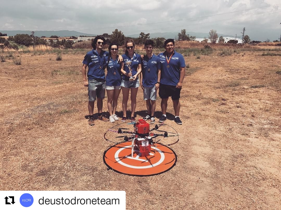 Deusto Drone Team, ganadores del 1er Barcelona Smart Drone Challenge ...