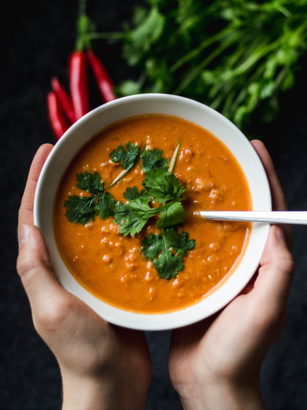 Thai-linssikeitto - Ruokakonttuuri