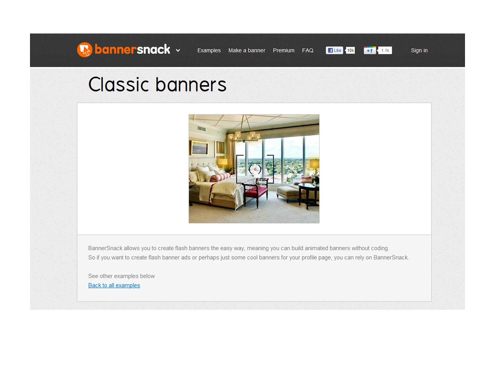 Design Thoughts: examples of flash banner designs