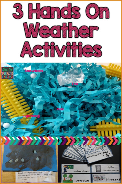 3 Hands On Weather Unit Activities · Mrs. P's Specialties