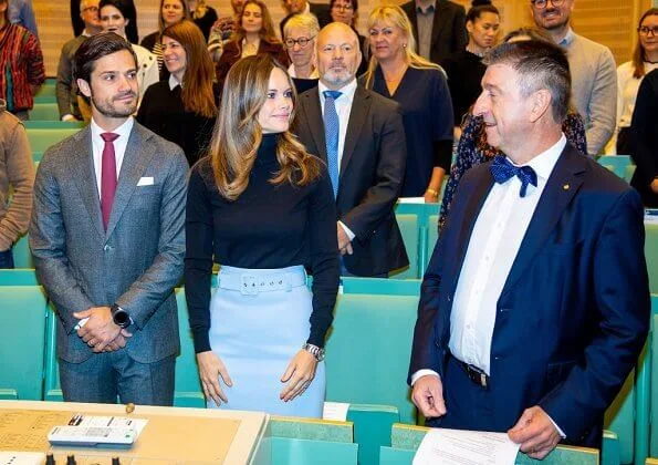 Prince Carl Philip and Princess Sofia visited SUBIC in Stockholm