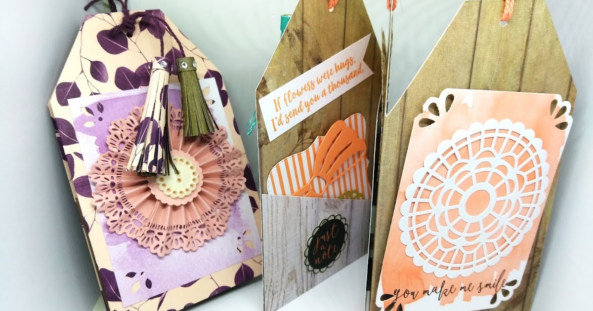 Positively papercraft: Gorgeous Tag Flip Book
