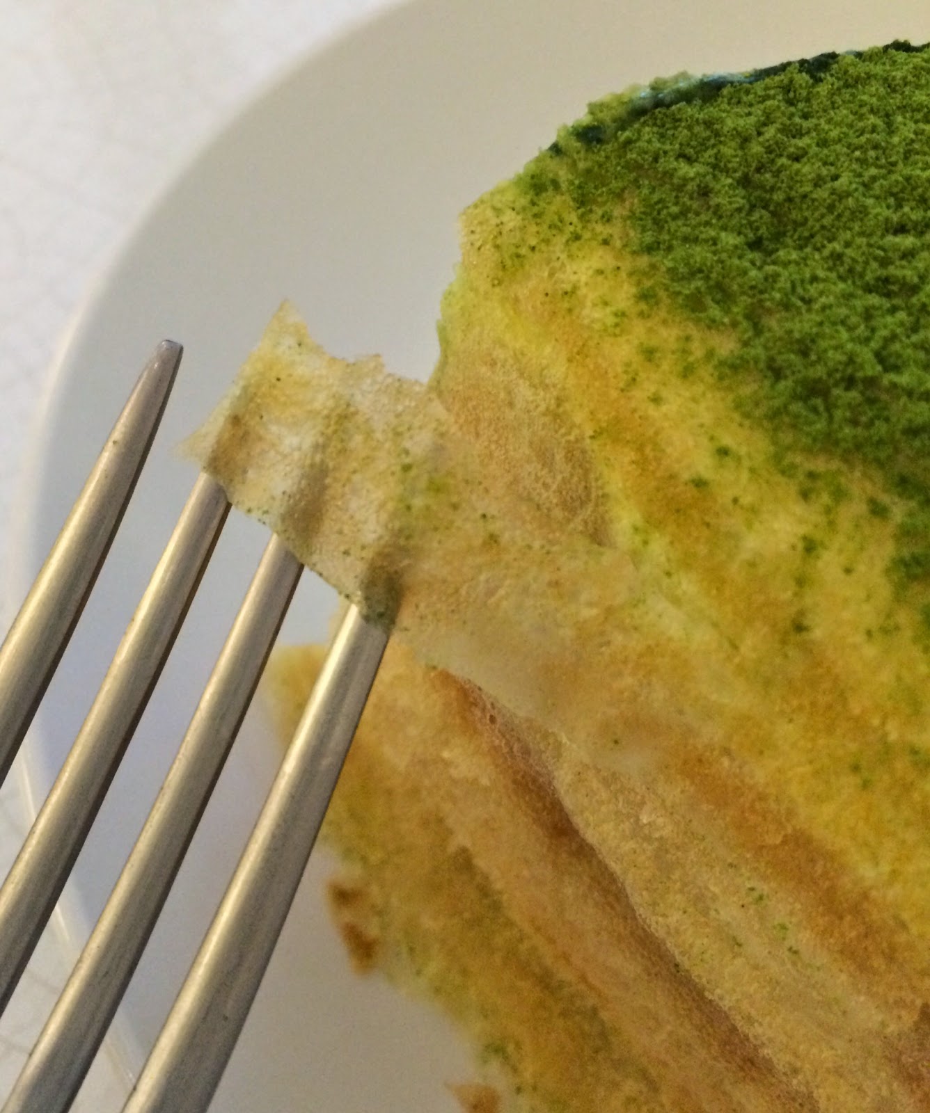 Green Tea Mille Crêpes From Lady M / レディーMの抹茶ミルクレープ ~ I'm Made of Sugar ...