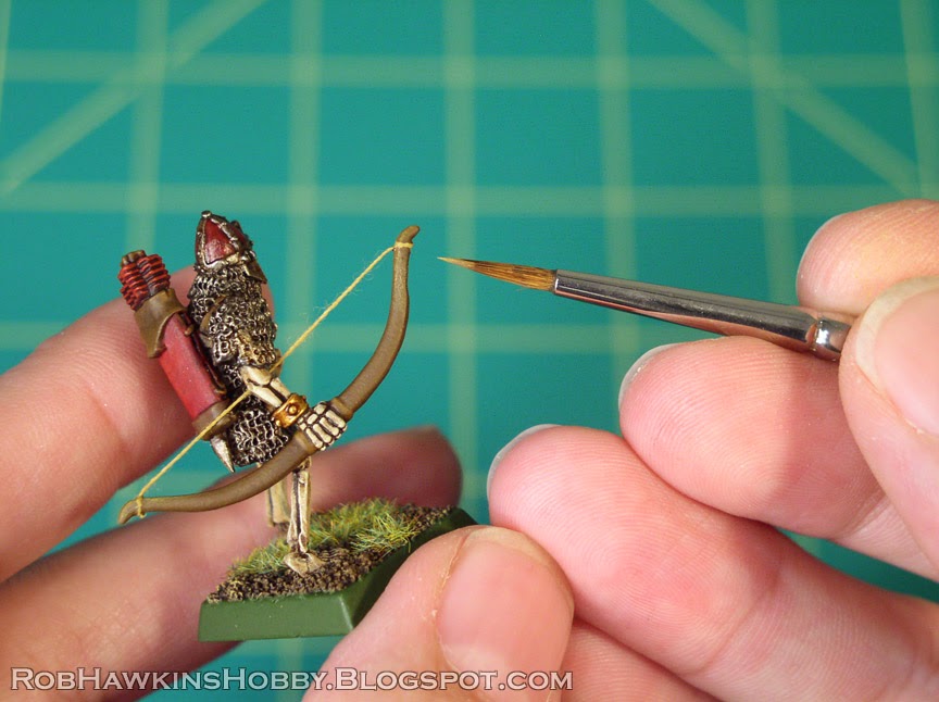 Rob Hawkins Hobby: Modeling Tutorial: Bow Strings