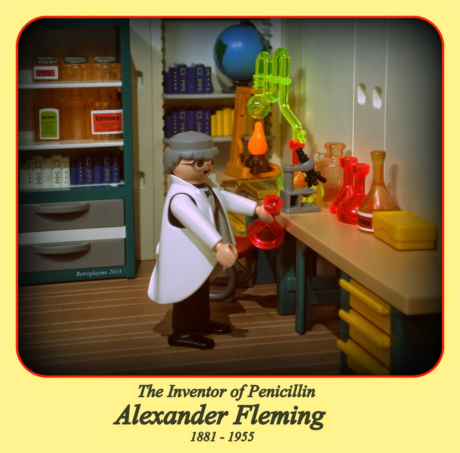 Retroplaymoland: Alexander Fleming: The Inventor of Penicillin