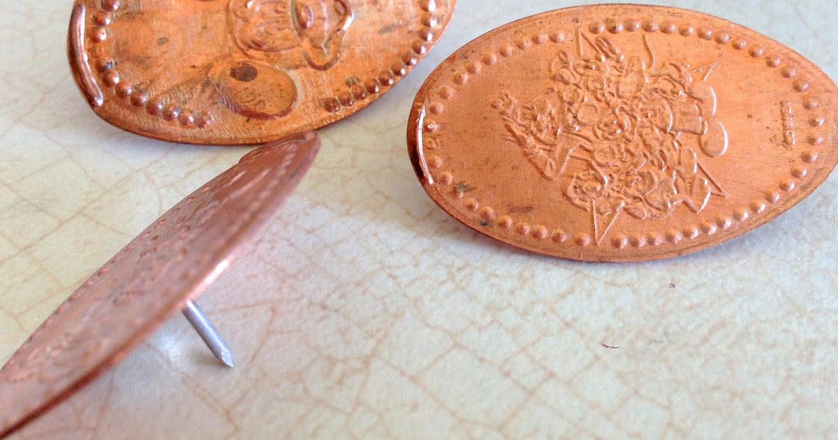 Merryweather's Cottage: DIY Disney Pressed Penny Push Pins