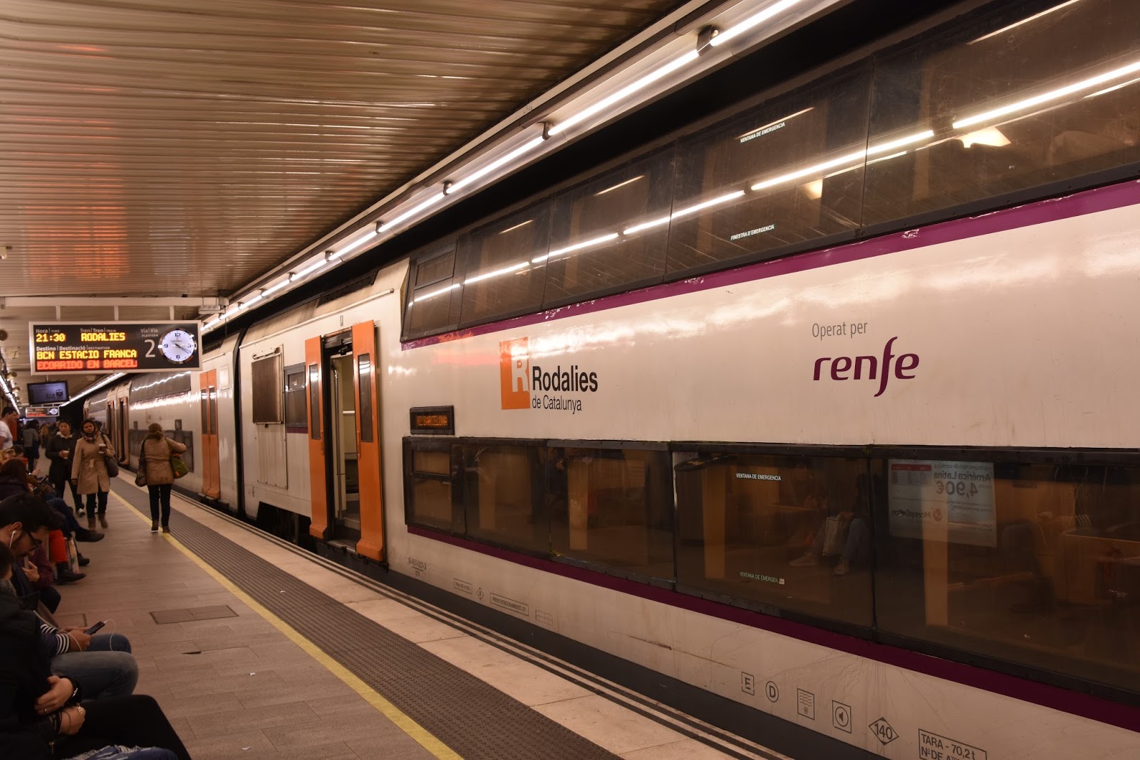 Trains and other things: Paris to Barcelona by TGV 2N2 - part 2