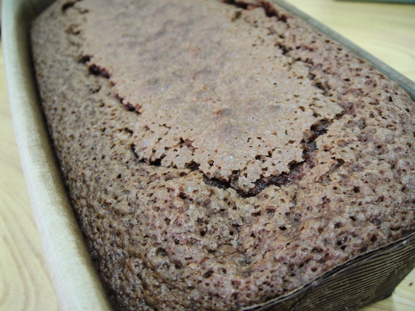 Maryam's Culinary Wonders: 1107. Dense Chocolate Loaf Cake