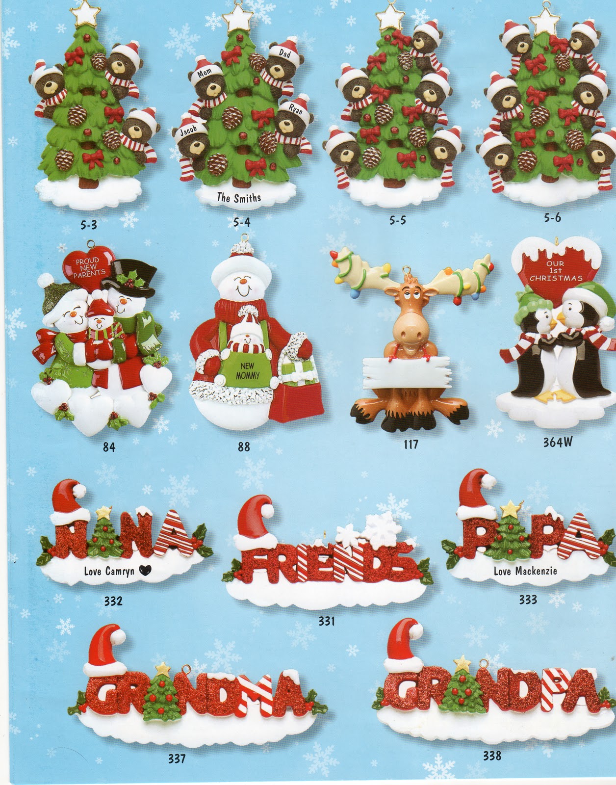 Lady J Designs Ornaments