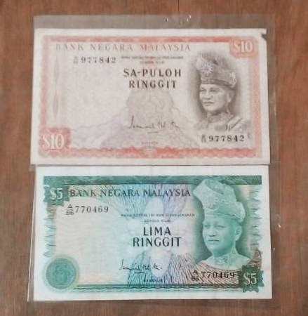 kim pin: Sa-puloh ringgit lama duit RM 10