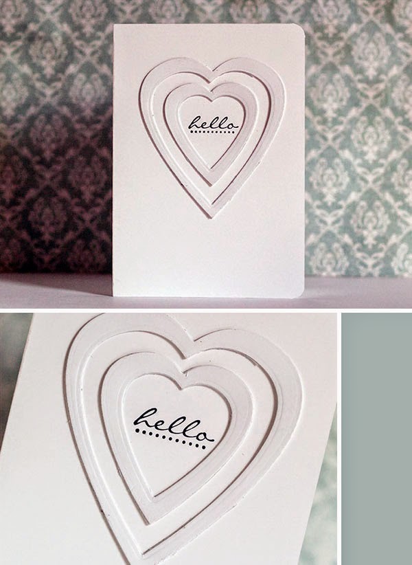 Winterlia Design: Simple Sunday #14 - Layering Die Cuts