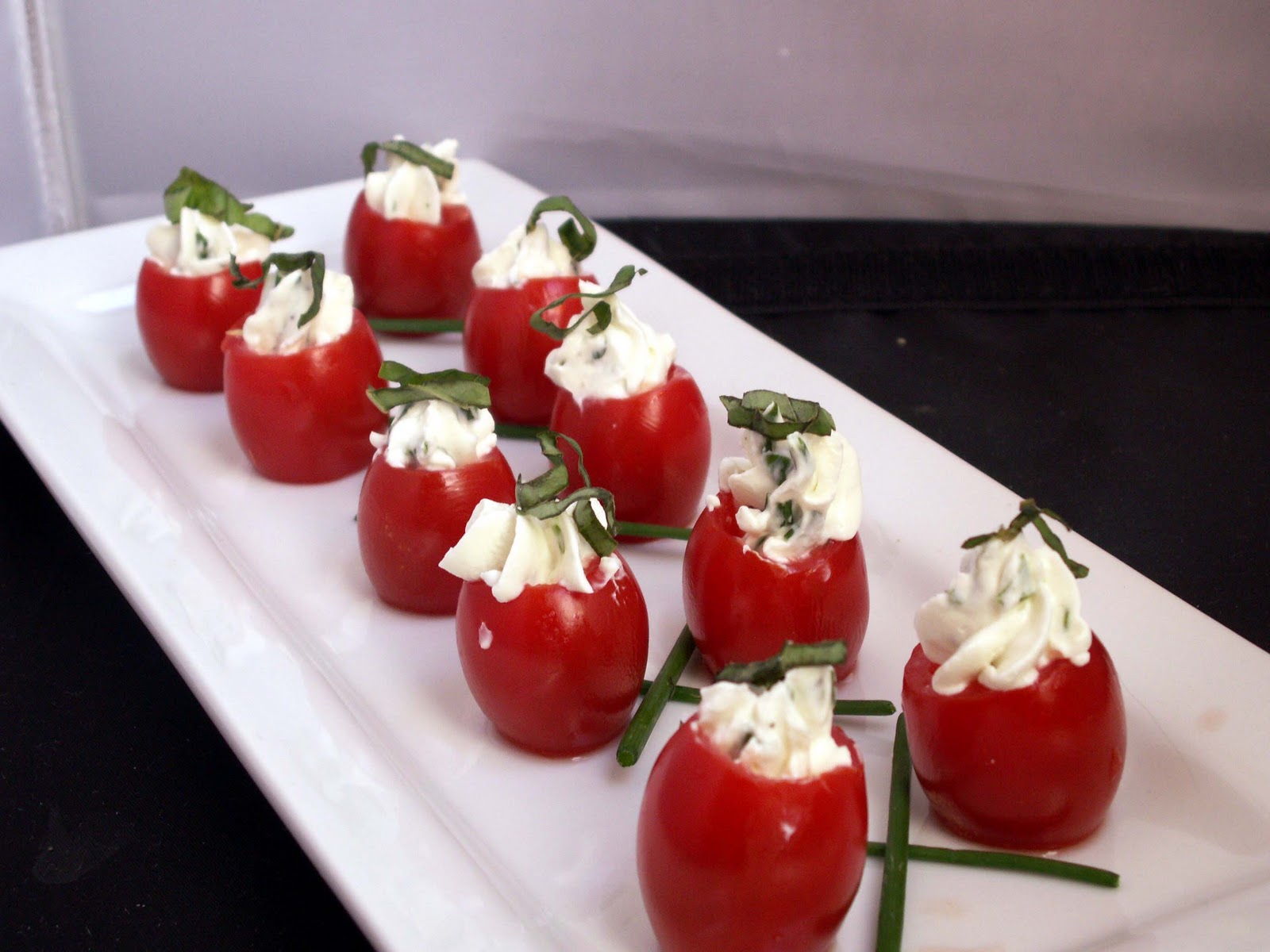 Mom, What's For Dinner?: cheese stuffed tomatoes appetizer