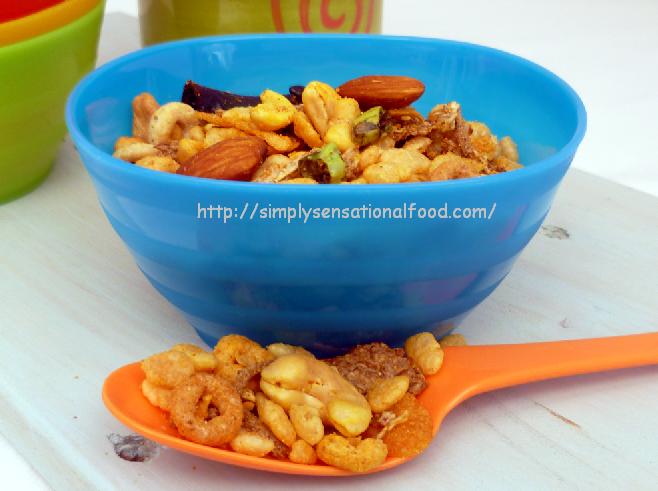 Savoury Cereal Snack (Chevdo) | simply.food
