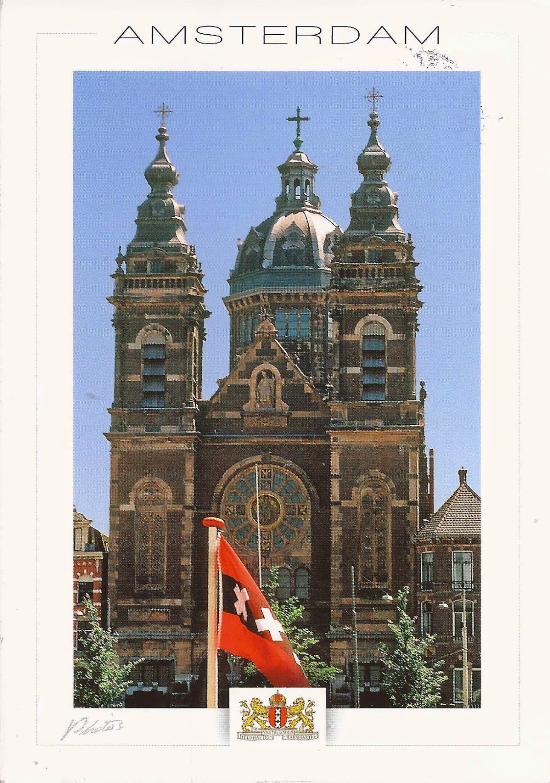 A Journey of Postcards: Basilica of St. Nicholas, Amsterdam, The ...