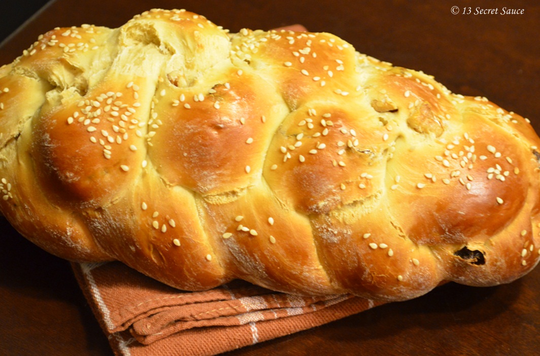 13 Secret Sauce: Jewish Challah Bread ( Six Strand Braided)