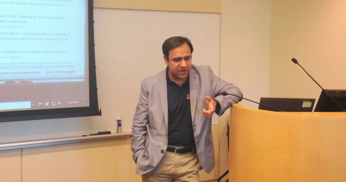 Haq's Musings: Pakistani Technologist Umar Saif Visits Silicon Valley