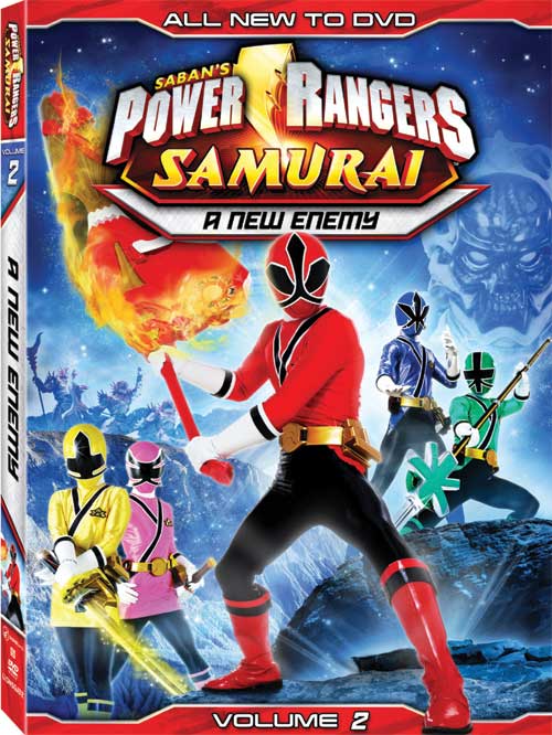 Henshin Grid: Power Rangers Samurai Volume 1 & 2 DVD Press Releases