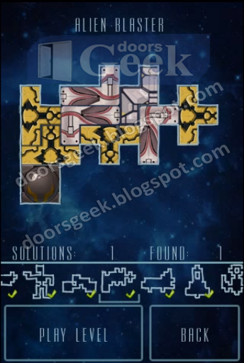 Doodle Fit [Sci Fi] - Alien Blaster ~ Doors Geek