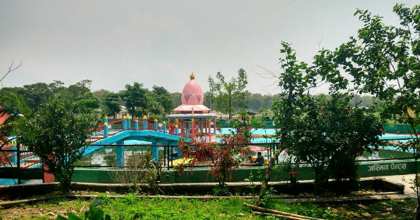 Exploring attractions of Dhangada Mandir