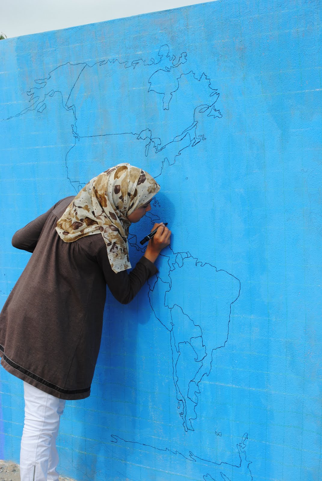 So the Journey Begins....: World Map Project