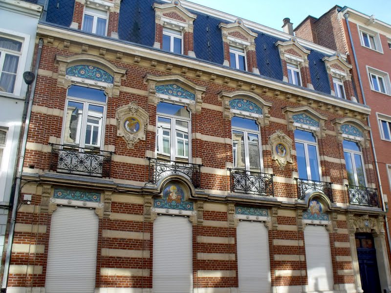 Lille, l'art nouveau et l'art déco: Lille centre, rue Patou et rue ...