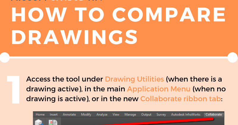 Quick Tutorial: How to compare drawings in Civil 3D