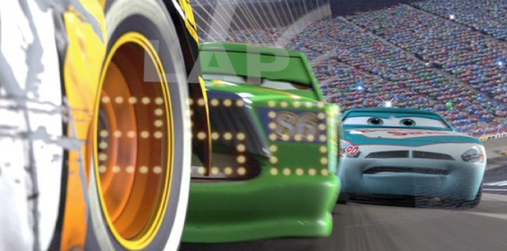 Dan the Pixar Fan: Cars: Ponchy Wipeout (Bumper Save)