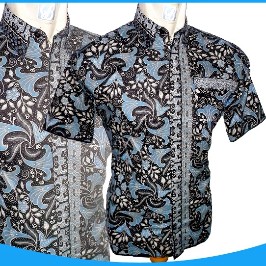 Gaya Terbaru 39+ Baju Batik Guru Warna Biru