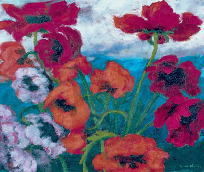 Flores y Palabras: Emil Nolde: Amapolas grandes