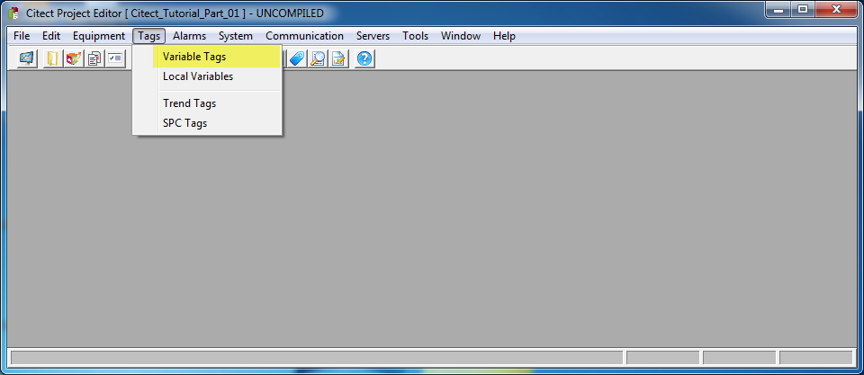 สอนการใช้งาน Vijeo Citect SCADA ตั้งแต่เริ่มต้น ตอนที่ 5 - Variable Tags and Local Variables
