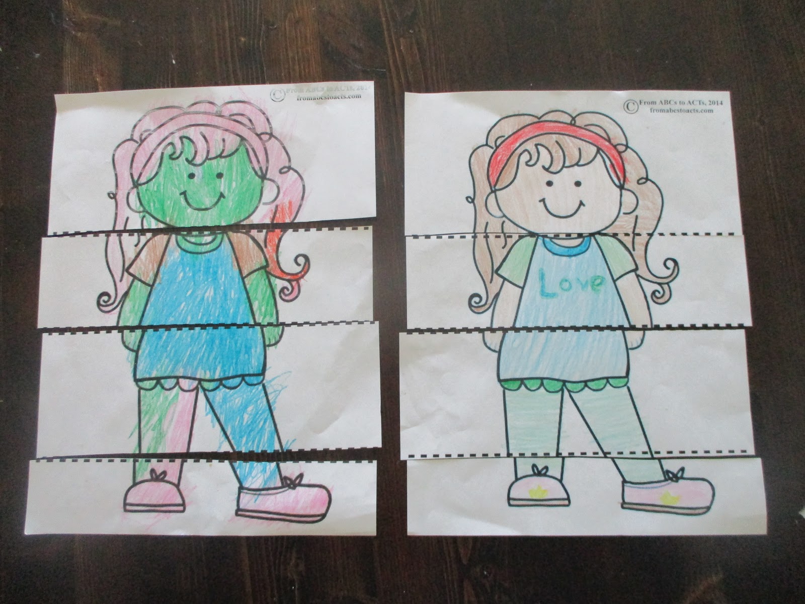 The Cozy Red Cottage: B is for Body Preschool Theme