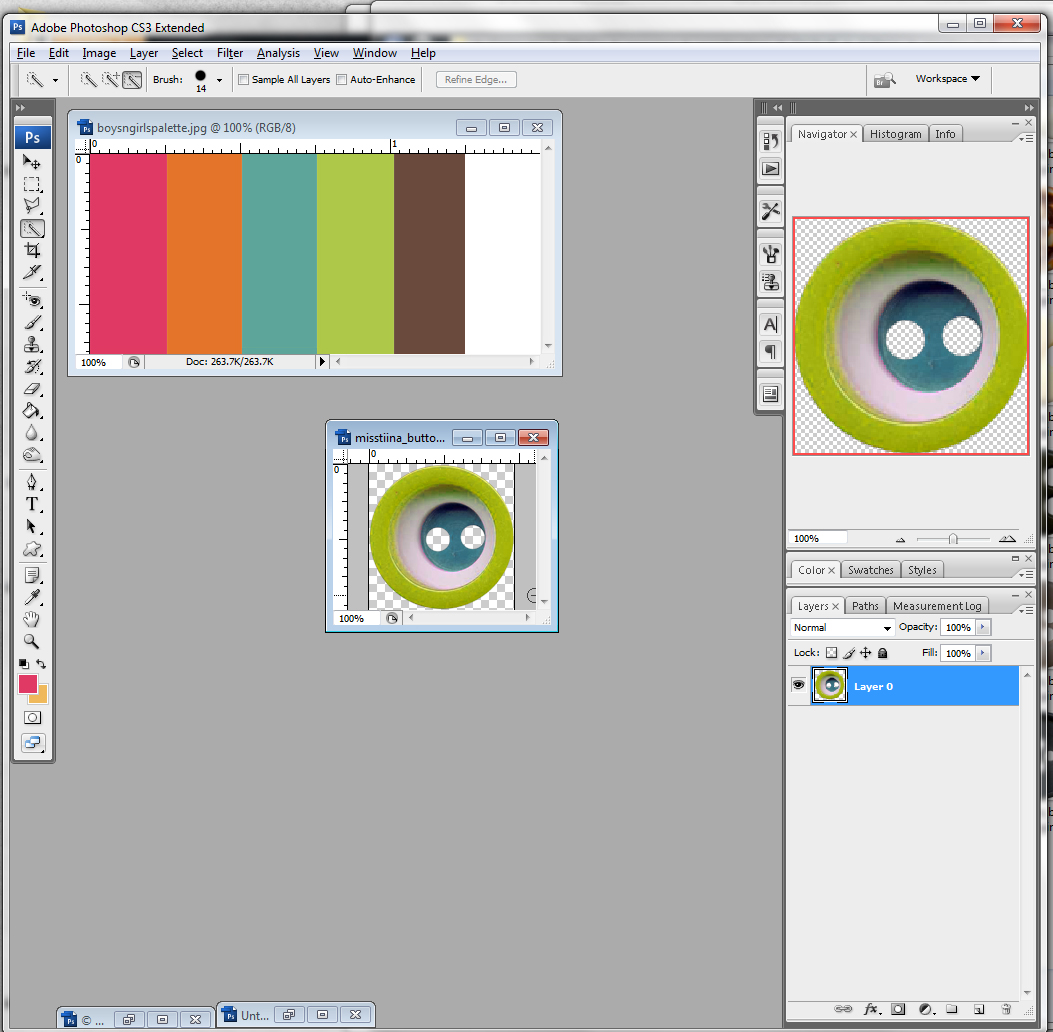 Meagan's Creations: Tutorial: Recoloring Elements