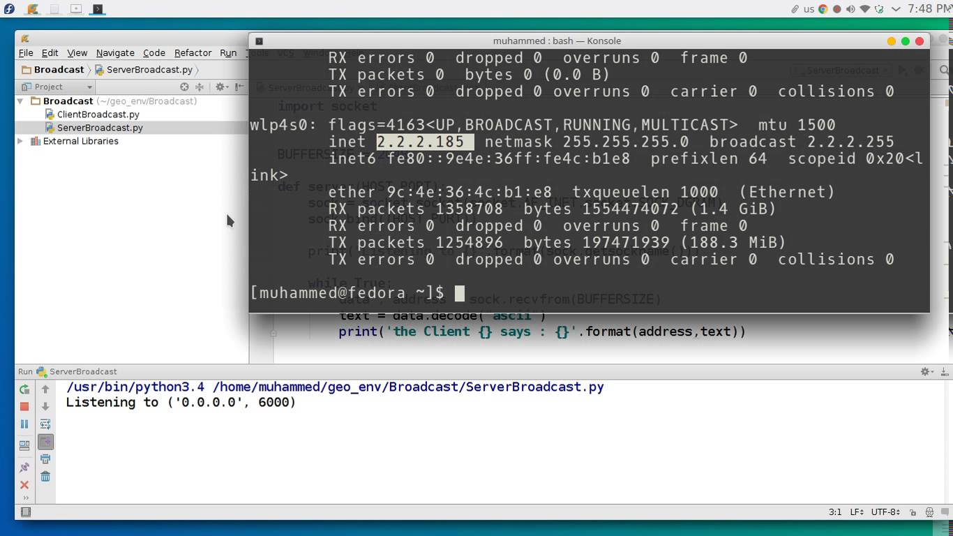 34 Python network programming TCP | كورسات بالعربي