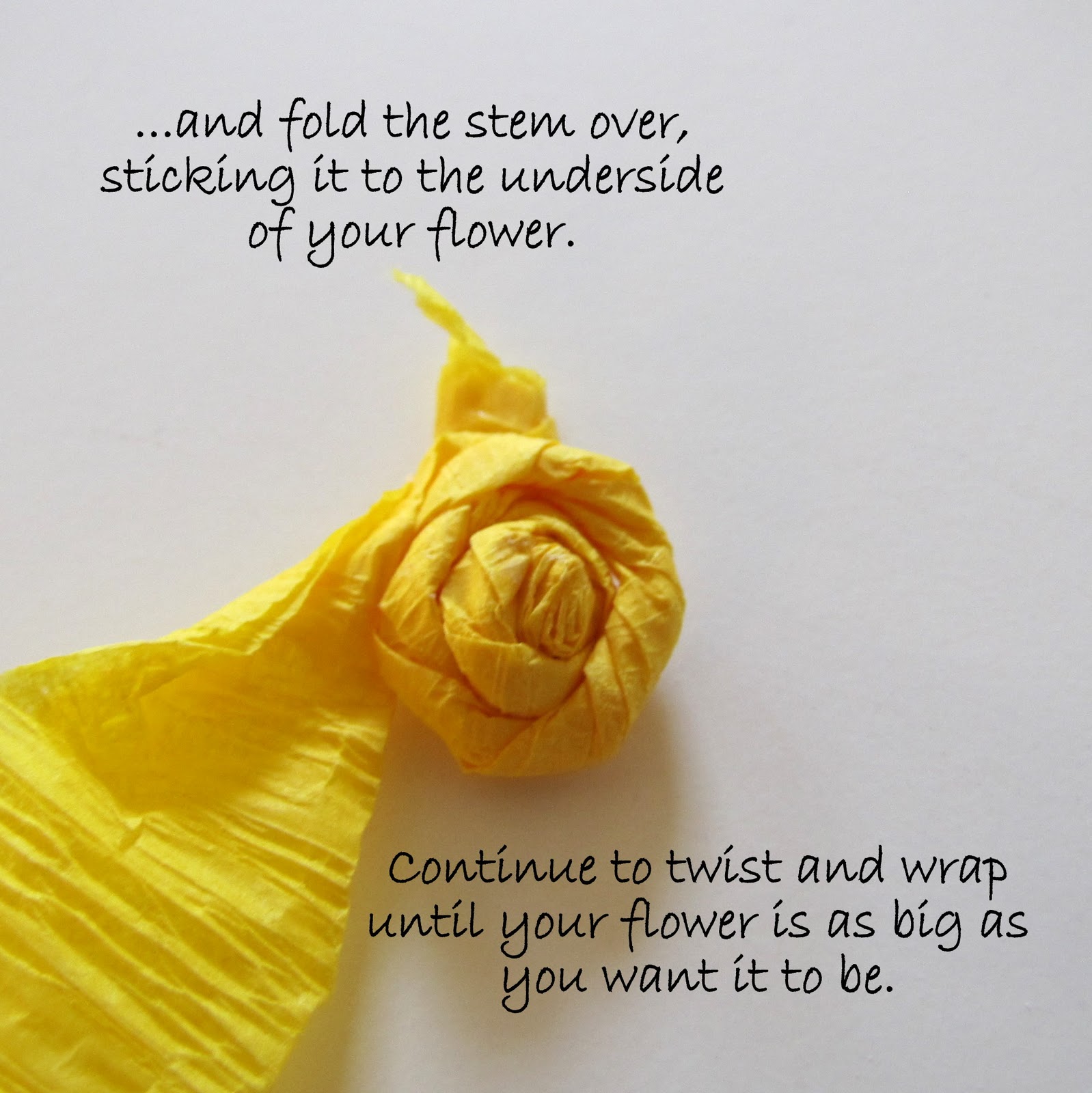 Summerstead: Crayon Art & Crepe Paper Flowers - a tutorial