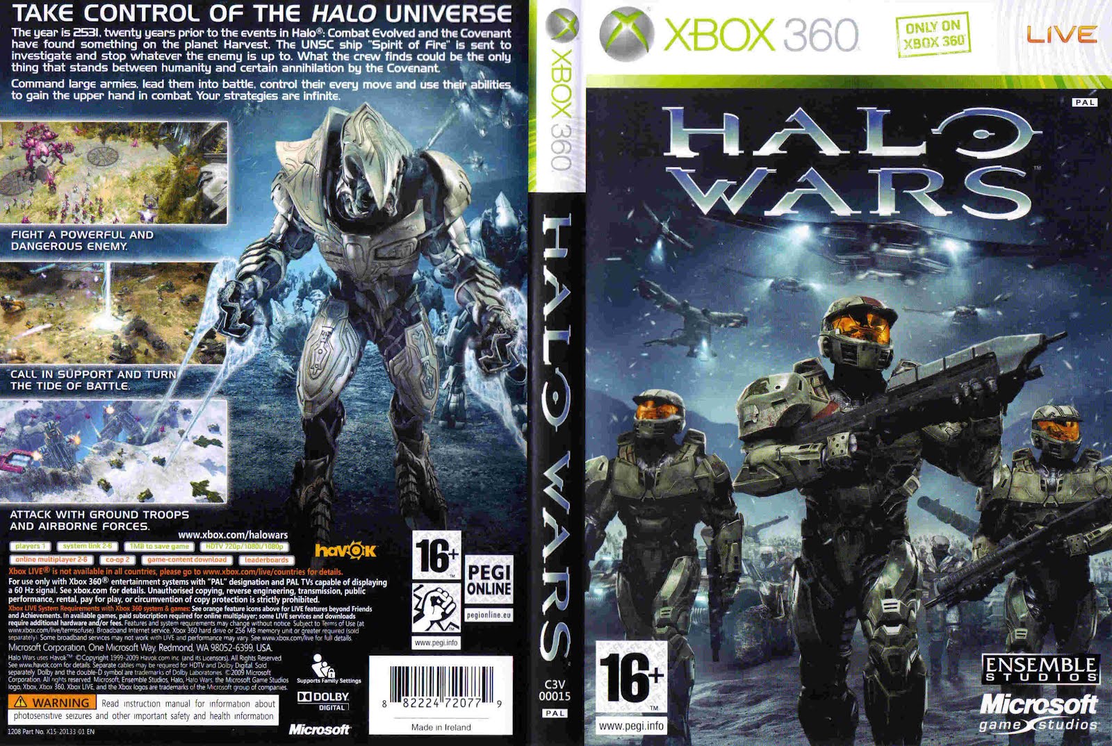 3GpCell Covers: Halo Wars