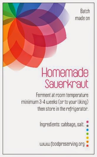 FOOD PRESERVING: GREEN SAUERKRAUT