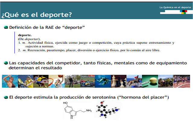 Ciencia Y Deporte!: La Química en el Deporte!