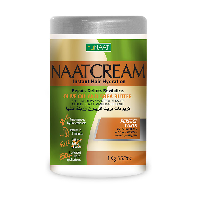 Natural Hair | nuNAAT NAAT Cream with Olive Oil and Shea Butter Review ...